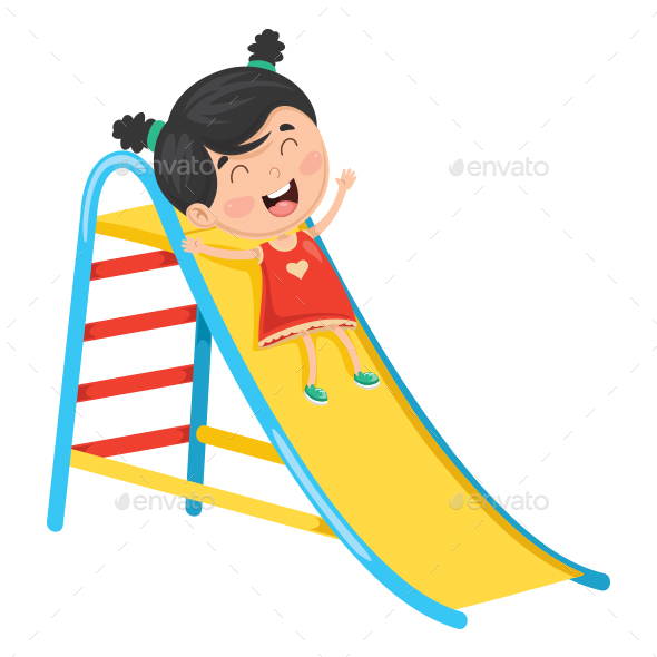 Sliding Cartoon Vectors from GraphicRiver