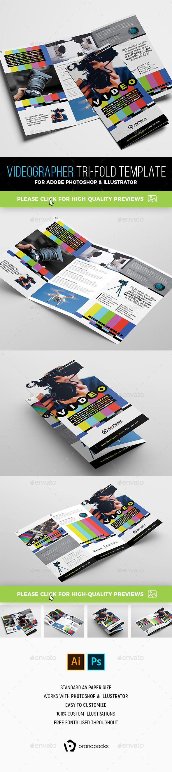 Videographer Graphics, Designs & Templates | GraphicRiver