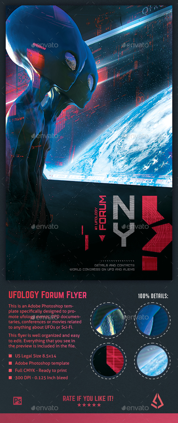 Spaceships Flyer Templates | GraphicRiver
