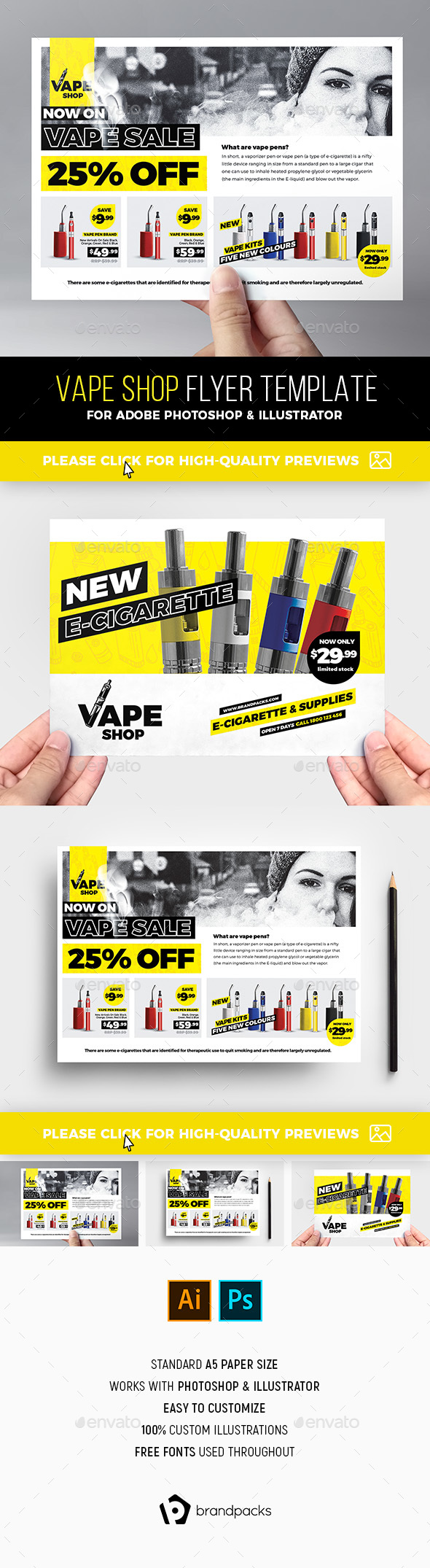 Vape Graphics, Designs & Templates | GraphicRiver