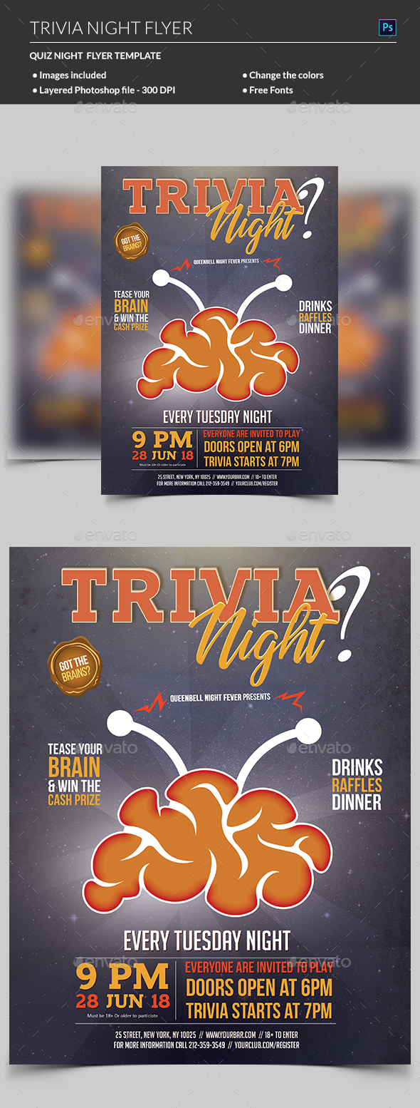 Trivia Graphics, Designs & Templates | GraphicRiver