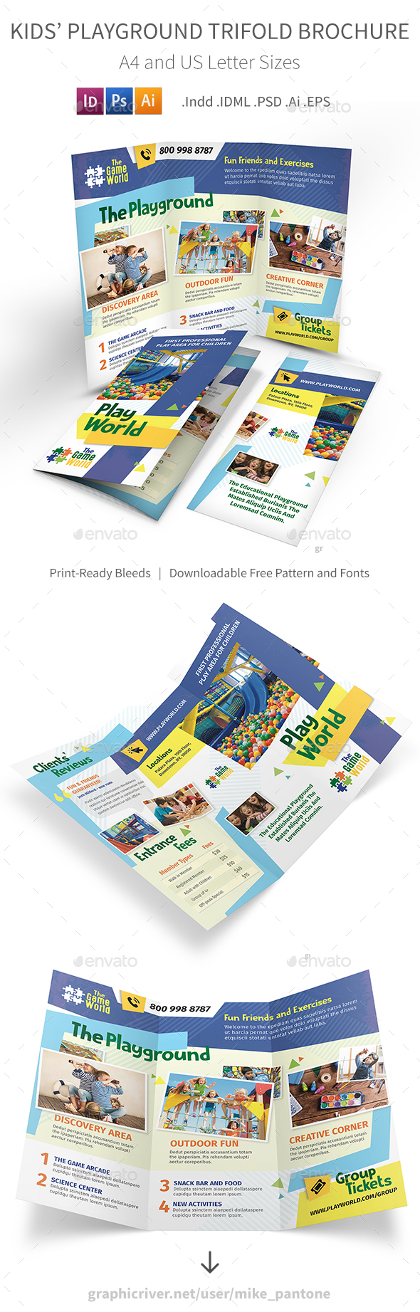 Game Brochure Templates from GraphicRiver