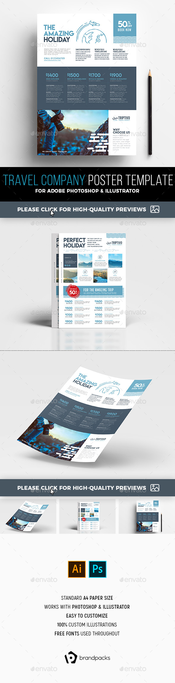 Excursion Flyer Graphics, Designs & Templates from GraphicRiver