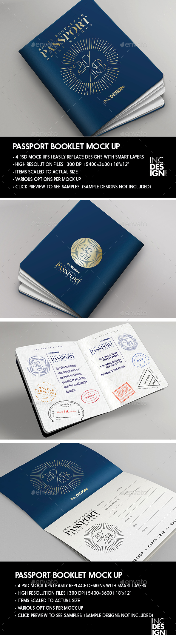 Passport Graphics, Designs & Templates | GraphicRiver