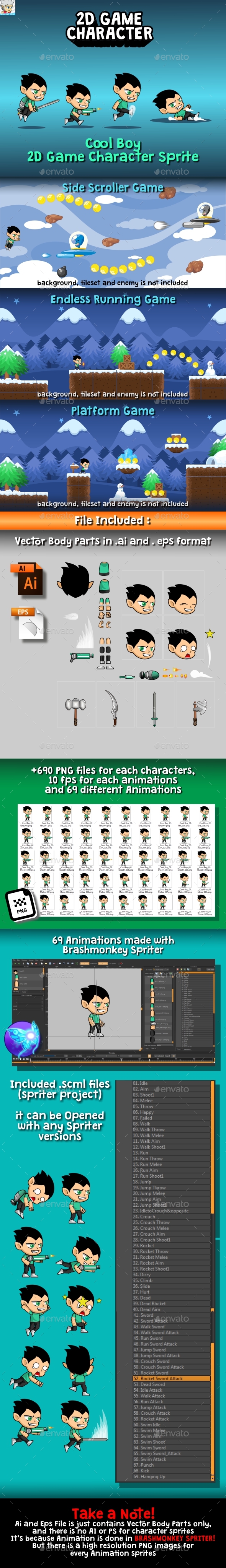 Walk Sprite Sheet Graphics, Designs & Templates