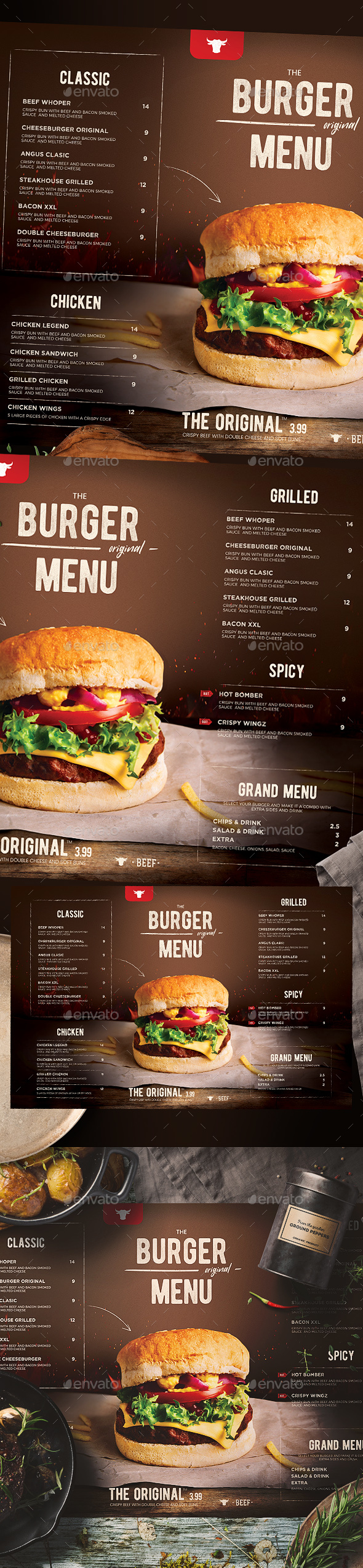 Burger Graphics, Designs & Templates | GraphicRiver