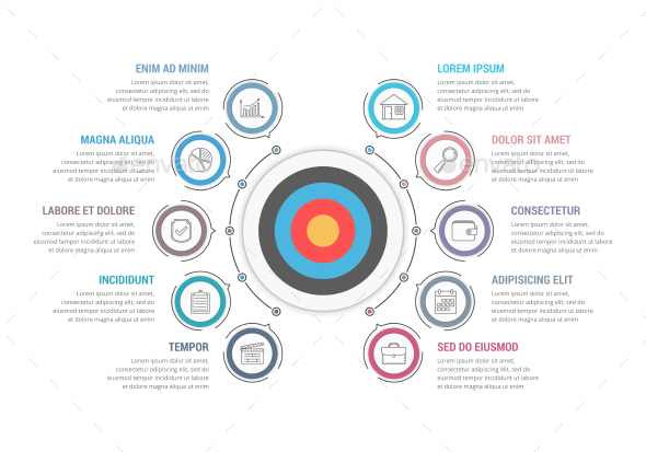 Achievement Infographic Templates from GraphicRiver