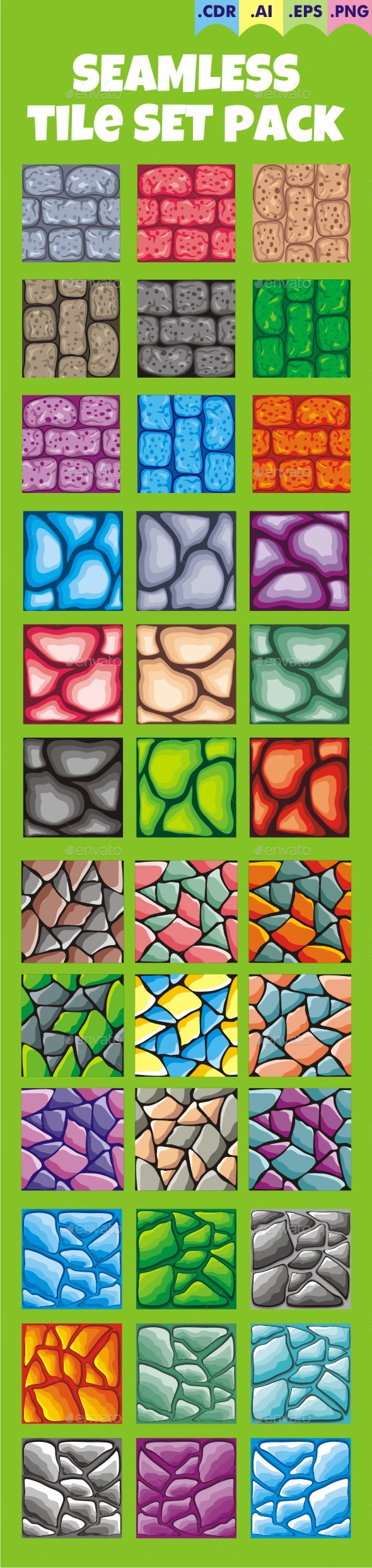 Ground 2D Game Tilesets from GraphicRiver