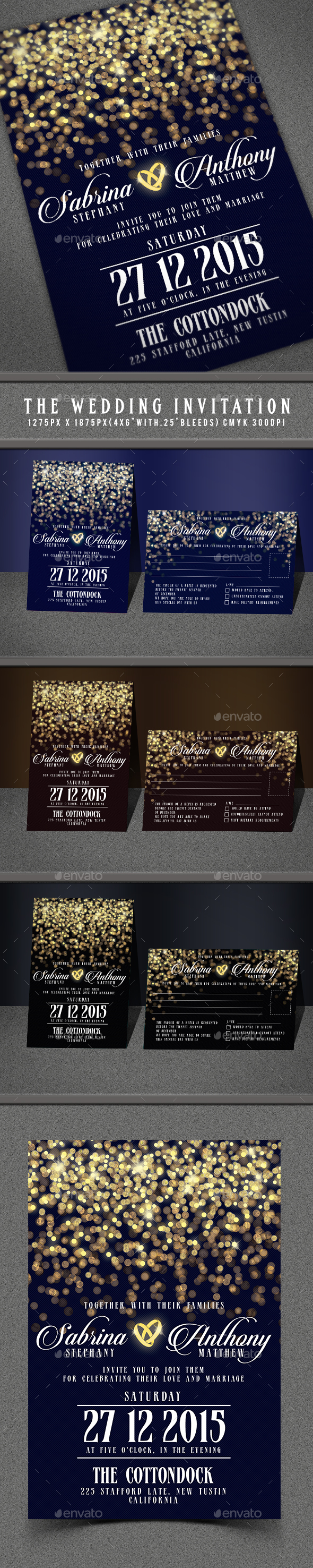 Invitation Graphics, Designs & Templates | GraphicRiver