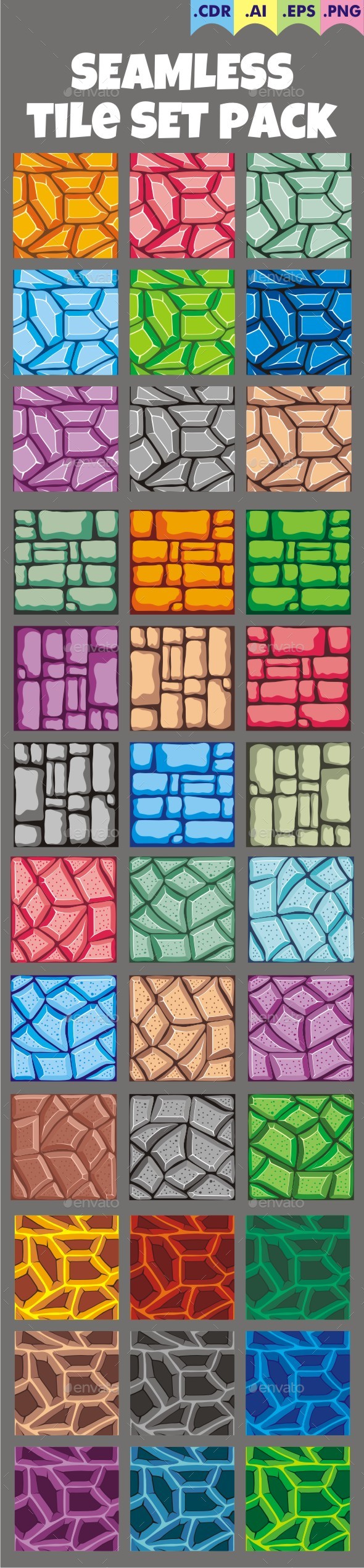 Ground 2D Game Tilesets from GraphicRiver