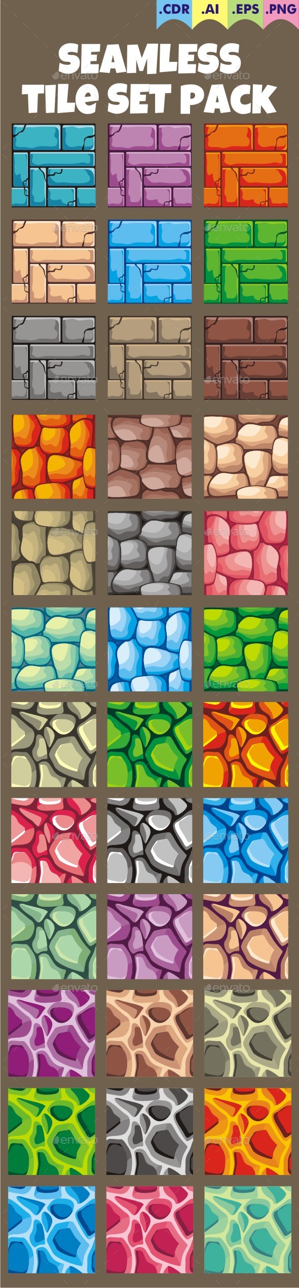 Ground 2D Game Tilesets from GraphicRiver