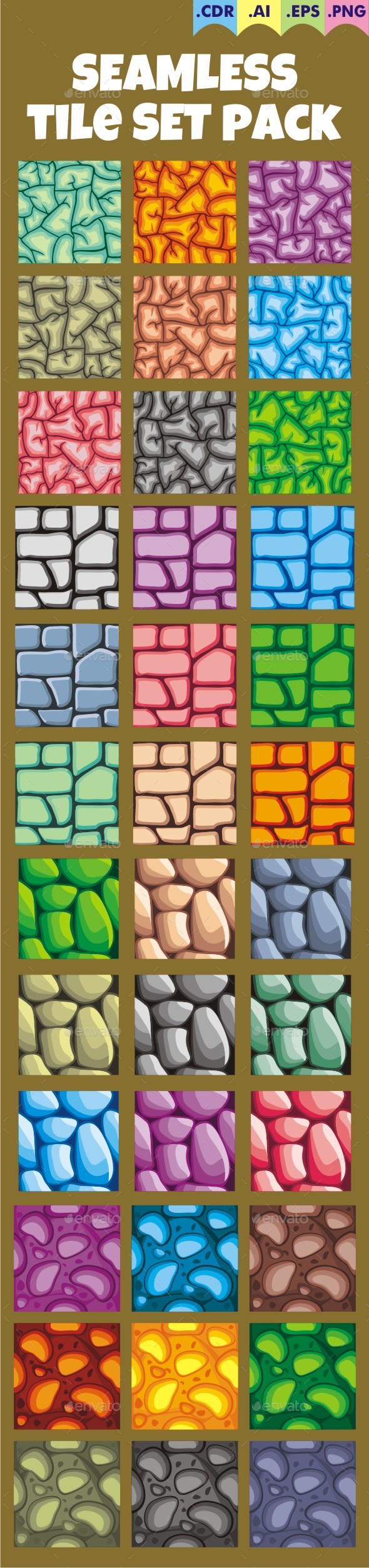 Ground 2D Game Tilesets from GraphicRiver