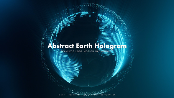 Download Abstract Earth Logo - Videohive - After Effects Projects