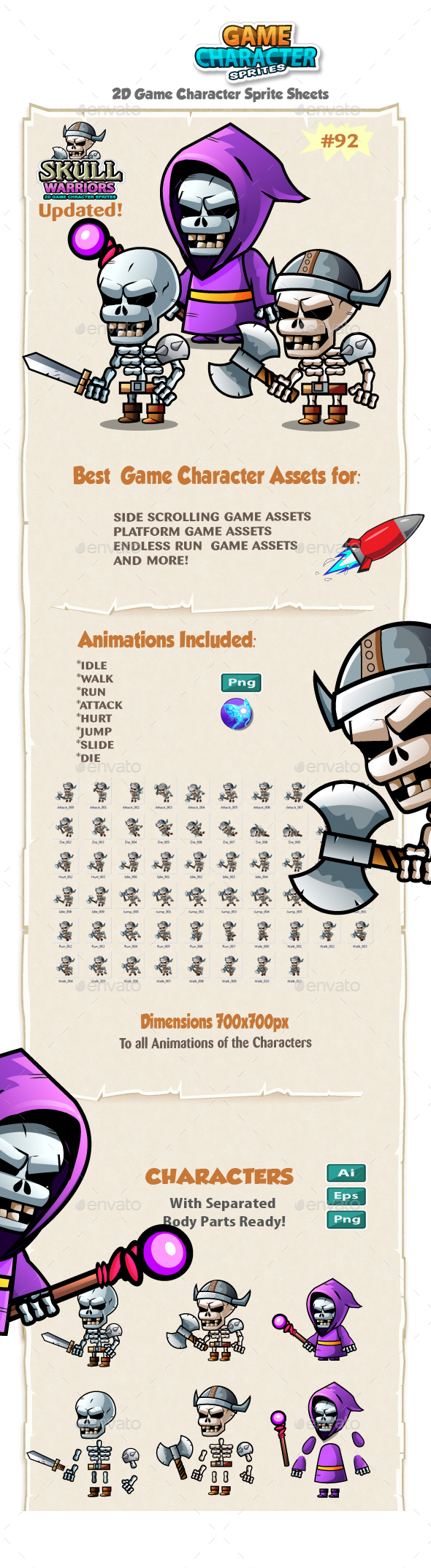 Fighting Game Assets from GraphicRiver
