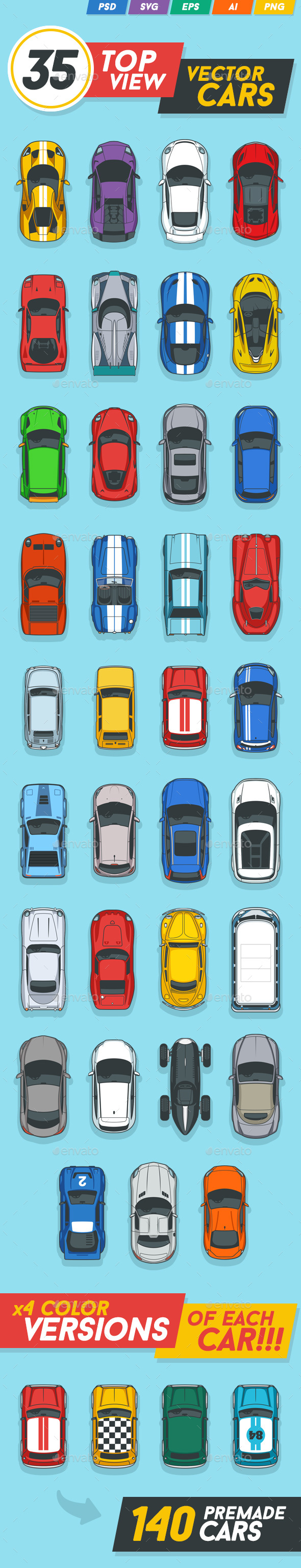 Race Game Assets from GraphicRiver