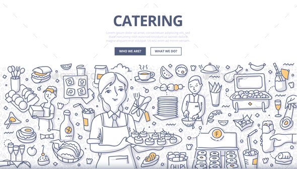 Catering Graphics, Designs & Templates | GraphicRiver