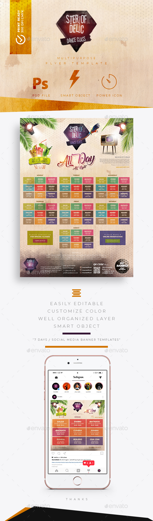 Timetable Graphics, Designs & Templates | GraphicRiver