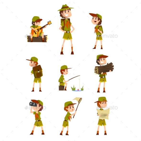 Scouting Graphics, Designs & Templates from GraphicRiver