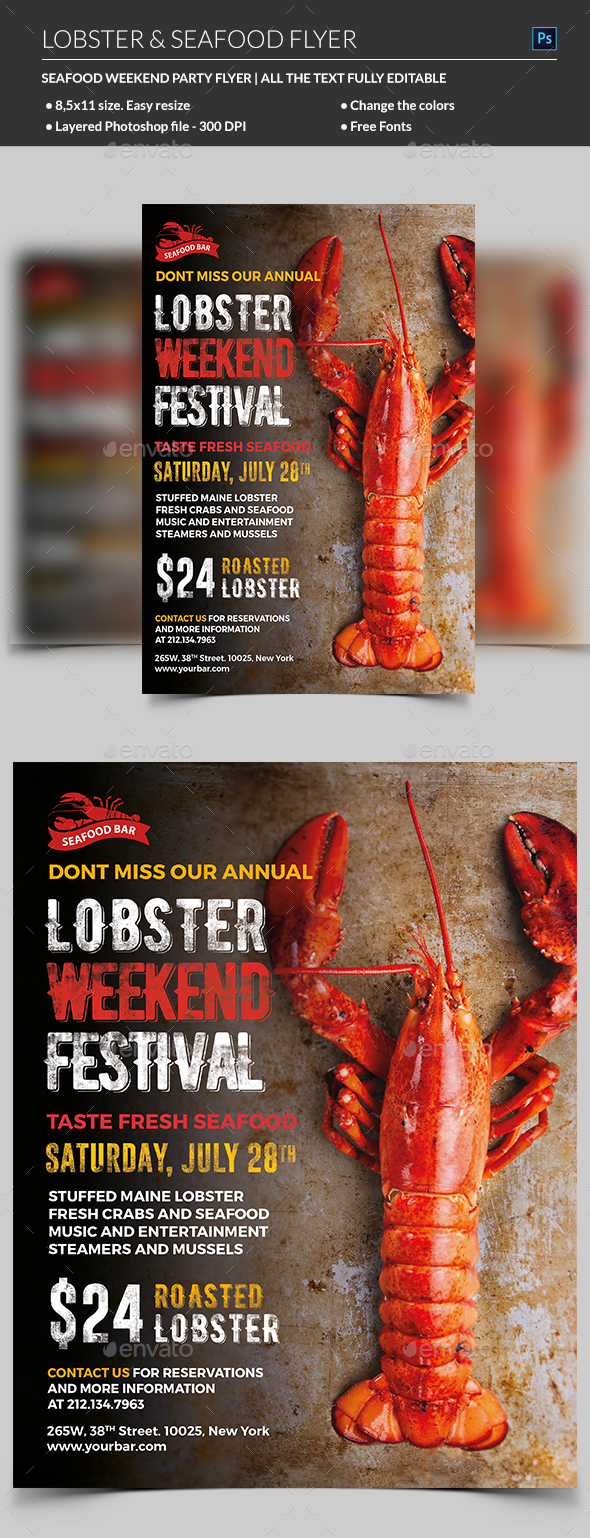 Lobster Graphics, Designs & Templates | GraphicRiver