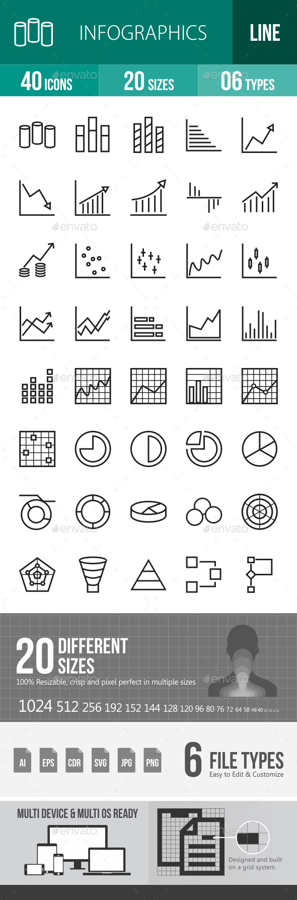 Infographic Icons | GraphicRiver