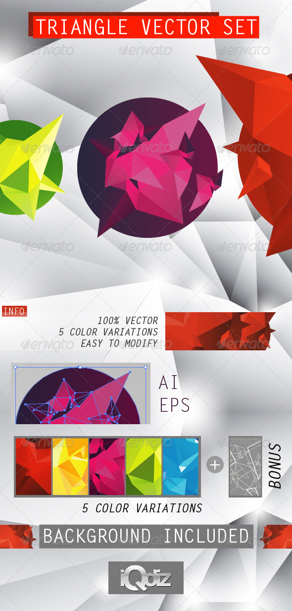 Traingle Graphics, Designs & Templates | GraphicRiver