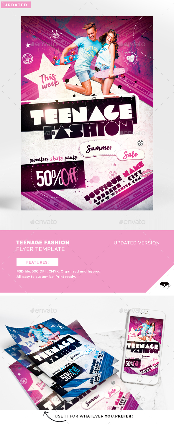 Teenager Graphics, Designs & Templates | GraphicRiver