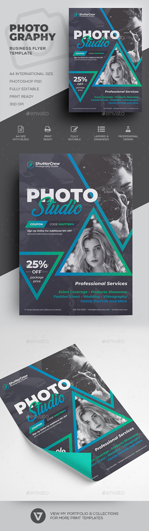 Visual Flyer Graphics, Designs & Templates from GraphicRiver
