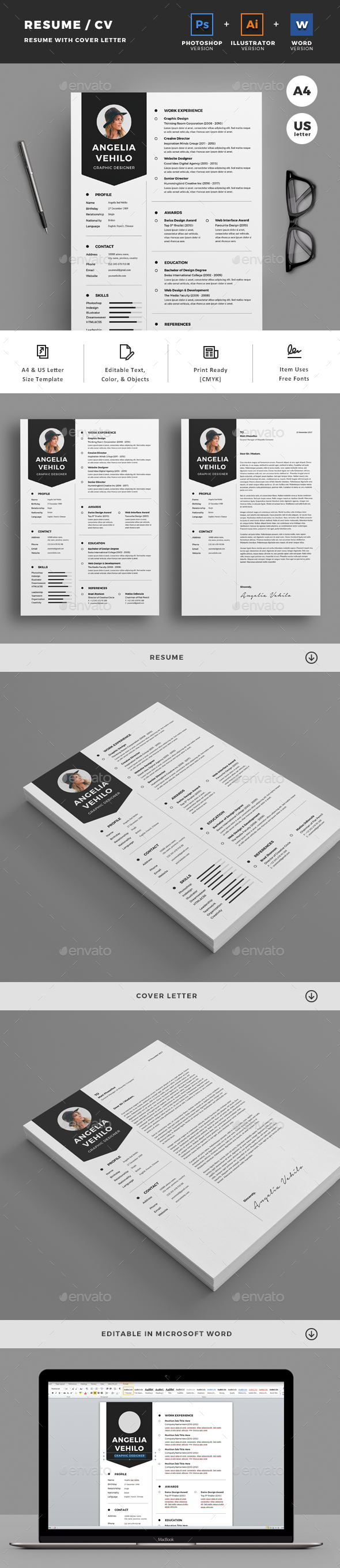 2024's Best Selling Resume Templates
