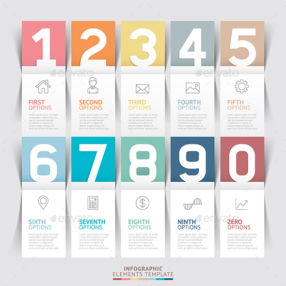 Numbers Infographic Templates | GraphicRiver