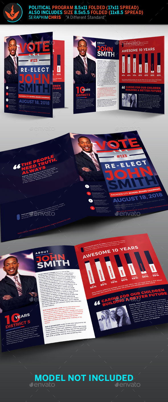 Political Campaign Brochure Templates from GraphicRiver