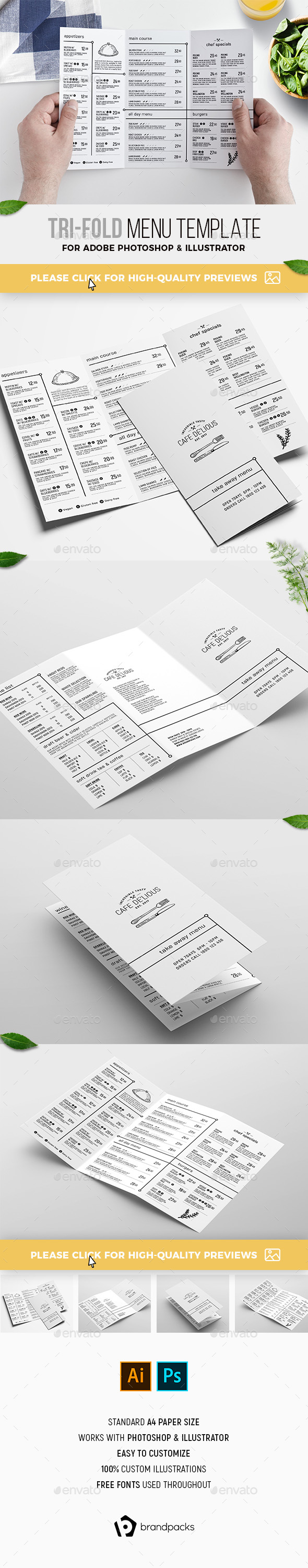 Menu Templates from GraphicRiver