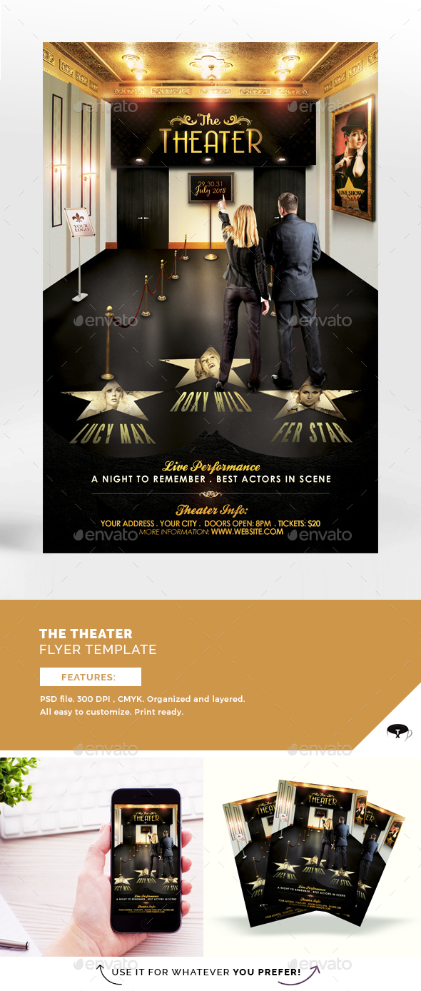 Theater Graphics, Designs & Templates | GraphicRiver