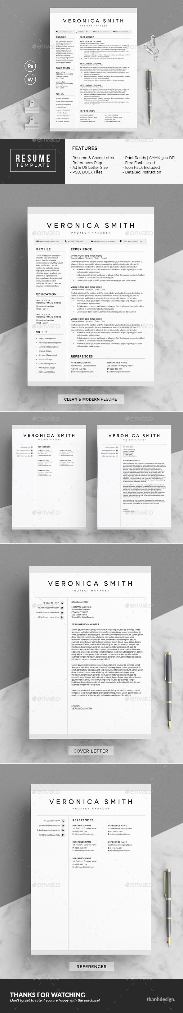 2024's Best Selling Resume Templates