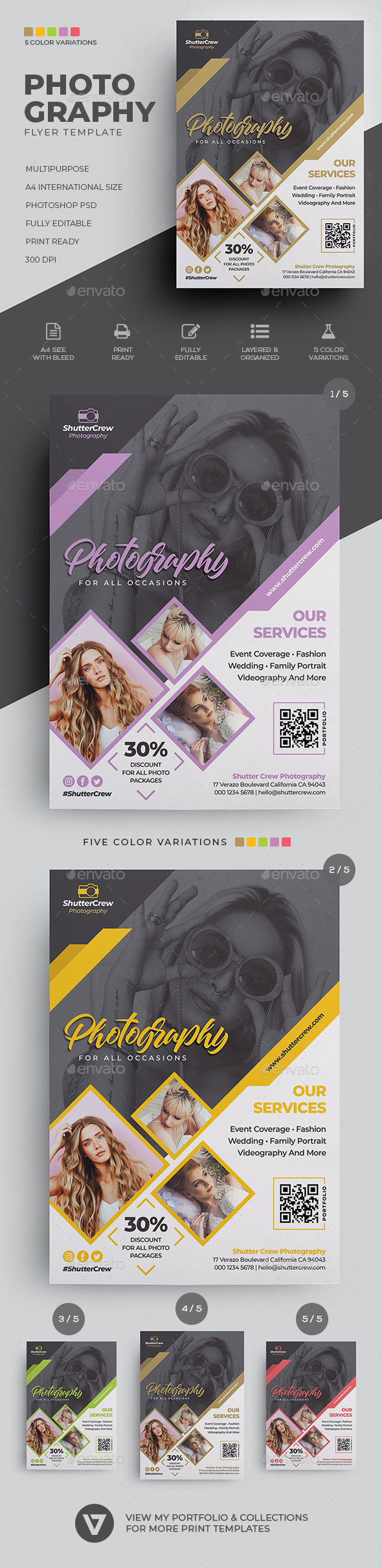 Visual Flyer Graphics, Designs & Templates from GraphicRiver