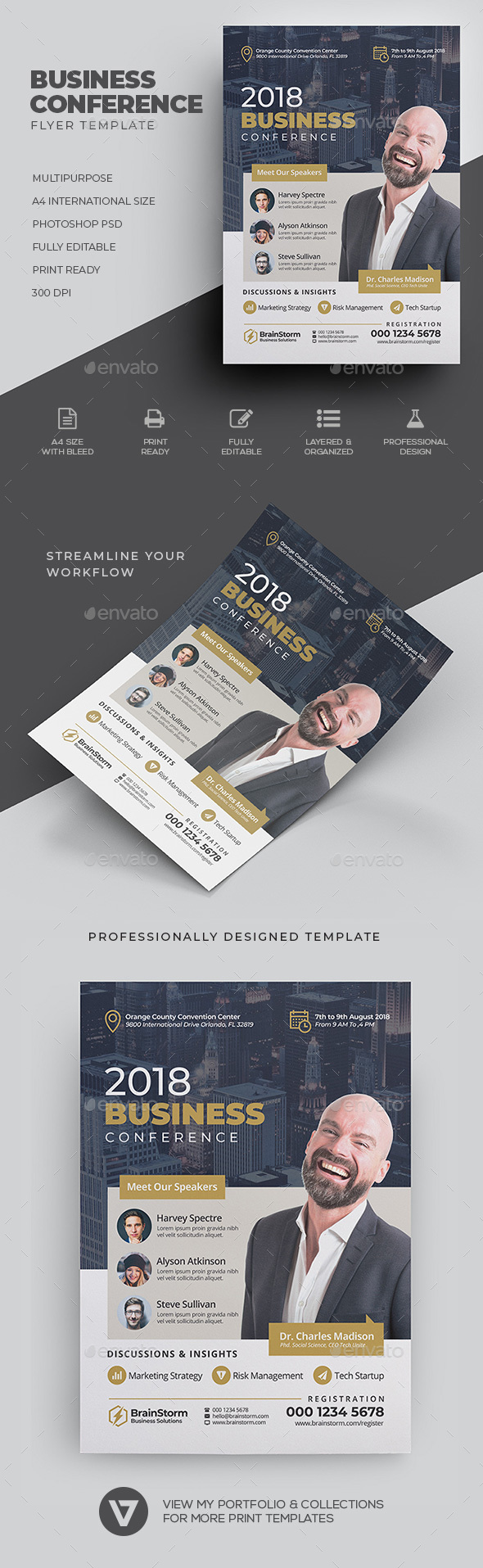 Conference Graphics, Designs & Templates | GraphicRiver
