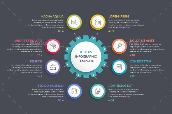 Mechanical Infographic Templates from GraphicRiver