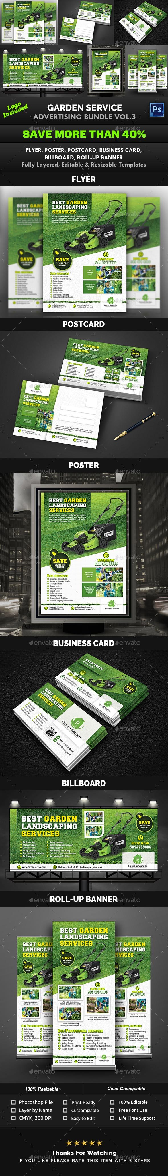 Garden Brochure Graphics, Designs & Templates from GraphicRiver