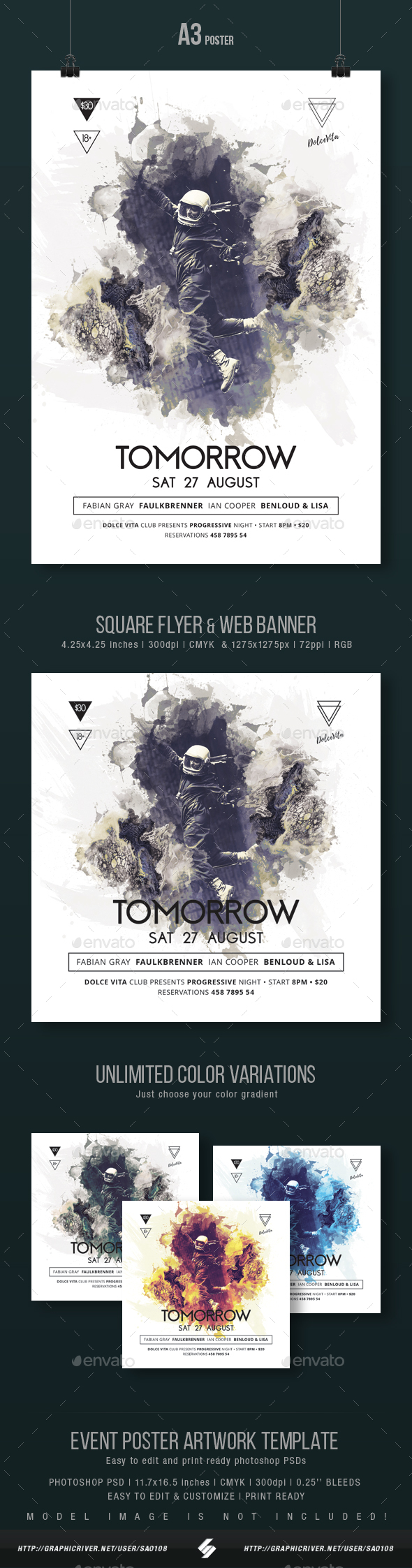 Tomorrow Graphics, Designs & Templates | GraphicRiver