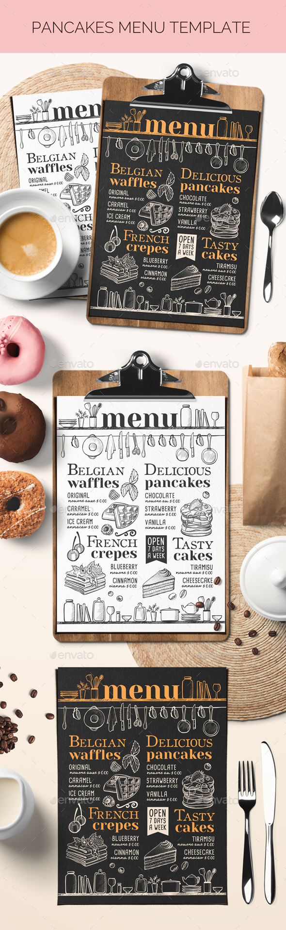 Crepes Graphics, Designs & Templates | GraphicRiver