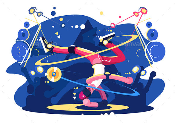 Breakdance Graphics, Designs & Templates from GraphicRiver