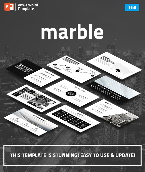 Marble Presentation Templates | GraphicRiver
