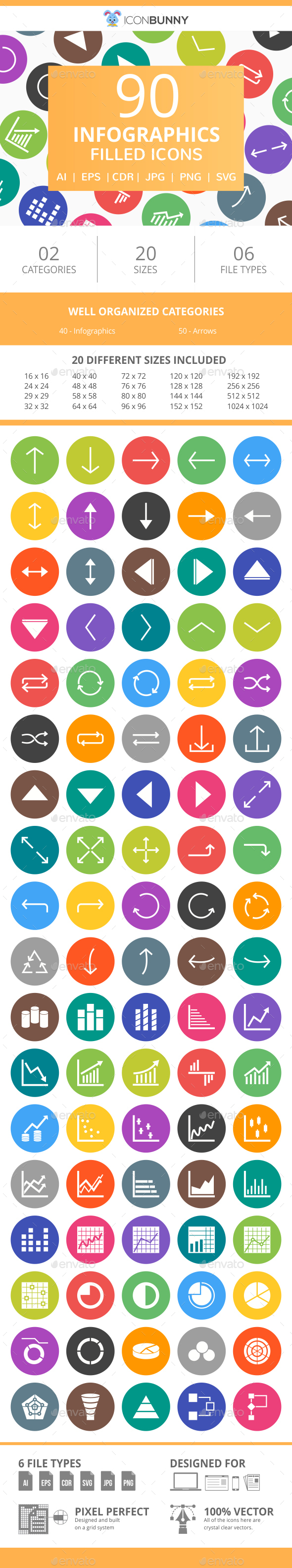Infographic Icons | GraphicRiver