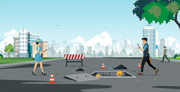 Sewer Graphics, Designs & Templates | GraphicRiver