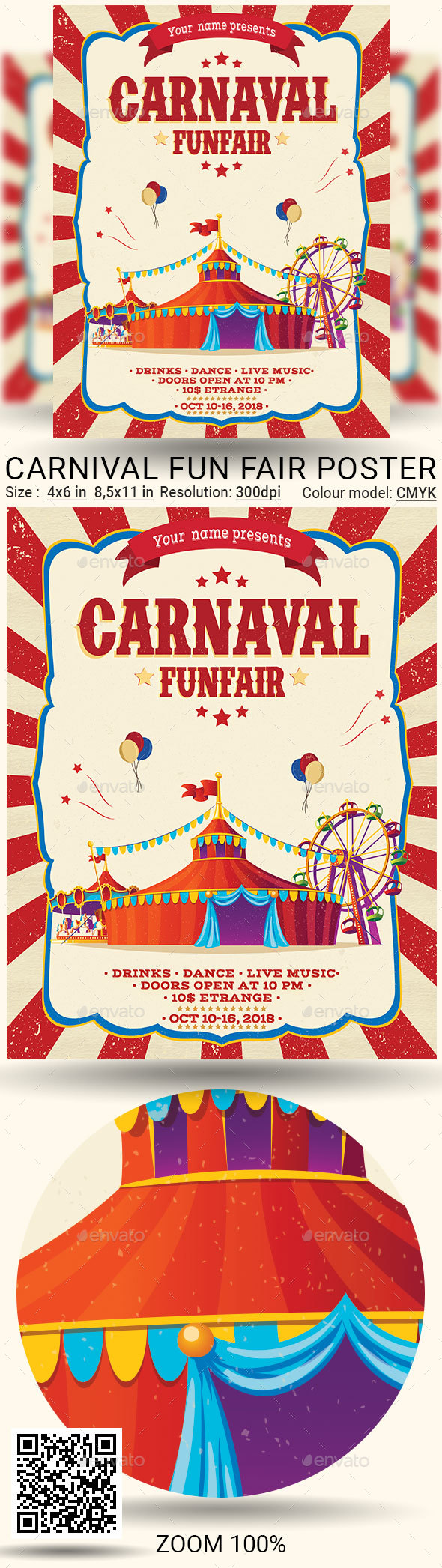 Carnival Graphics, Designs & Templates from GraphicRiver