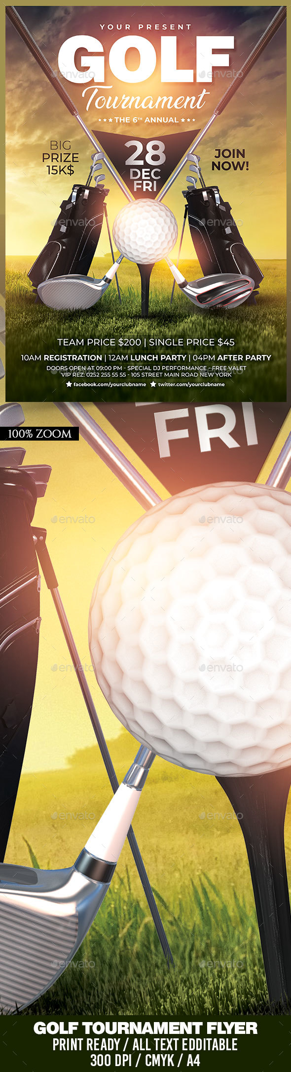 Golf Graphics, Designs & Templates from GraphicRiver