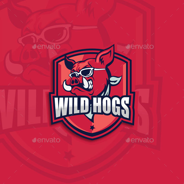 Hog Graphics, Designs & Templates from GraphicRiver