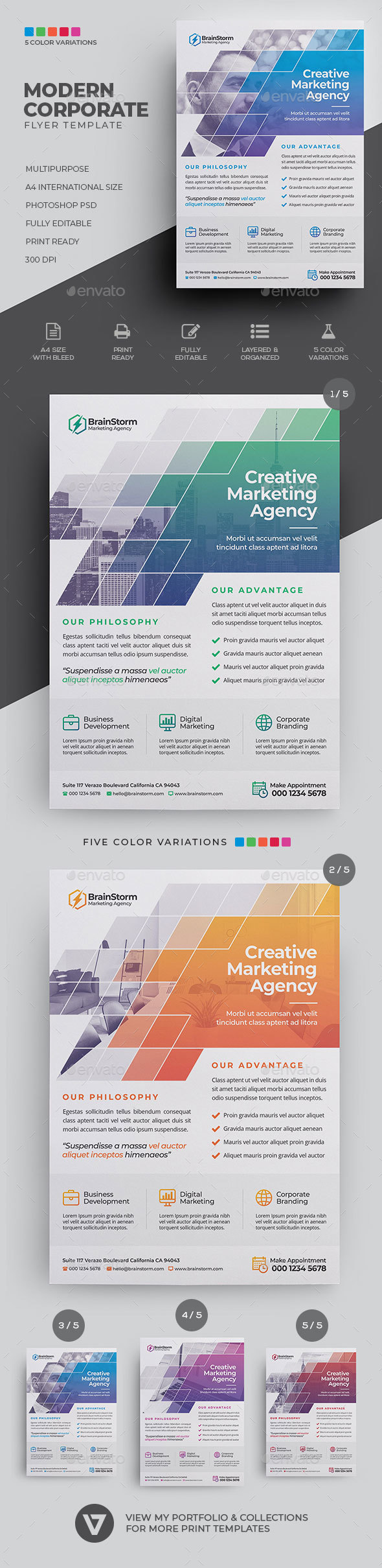 Handout Design Graphics, Designs & Templates from GraphicRiver