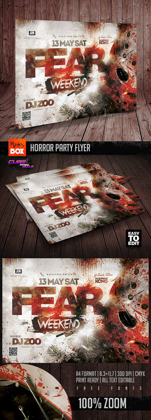 Horror Graphics, Designs & Templates from GraphicRiver