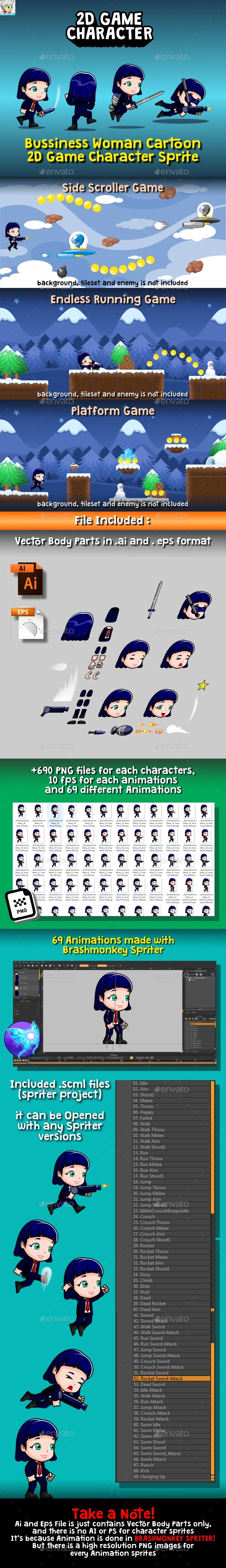 Game Sprites & Sheet Templates from GraphicRiver