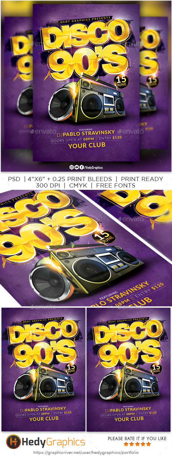 90S Graphics, Designs & Templates | GraphicRiver